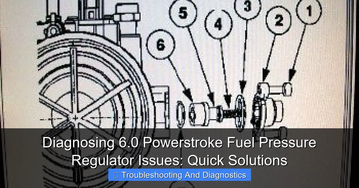 Diagnosing 6.0 Powerstroke Fuel Pressure Regulator Issues: Quick ...